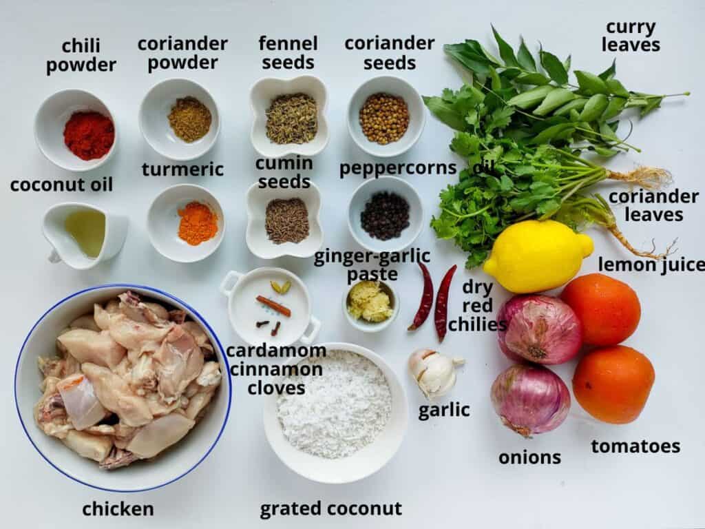 Easy Varutharacha Chicken Curry - Go Healthy Ever After