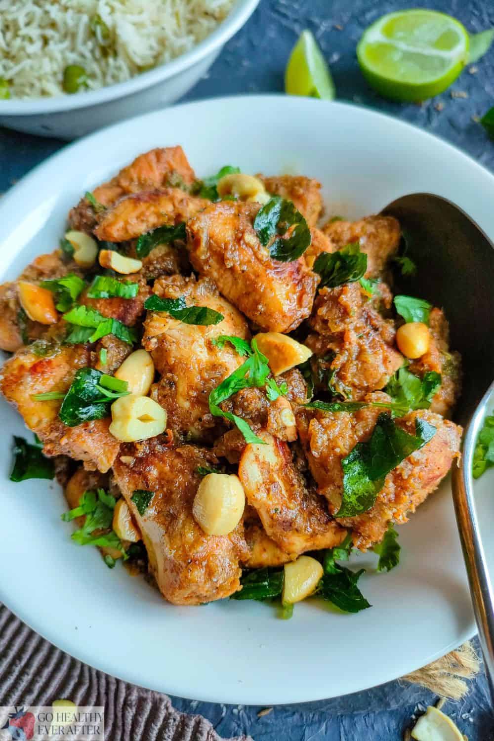 Easy Jeera Chicken With Yogurt - Go Healthy Ever After