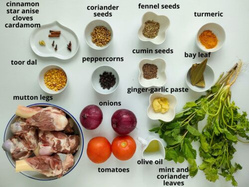 Indian Mutton Soup (Mutton Bone Soup) - Go Healthy Ever After