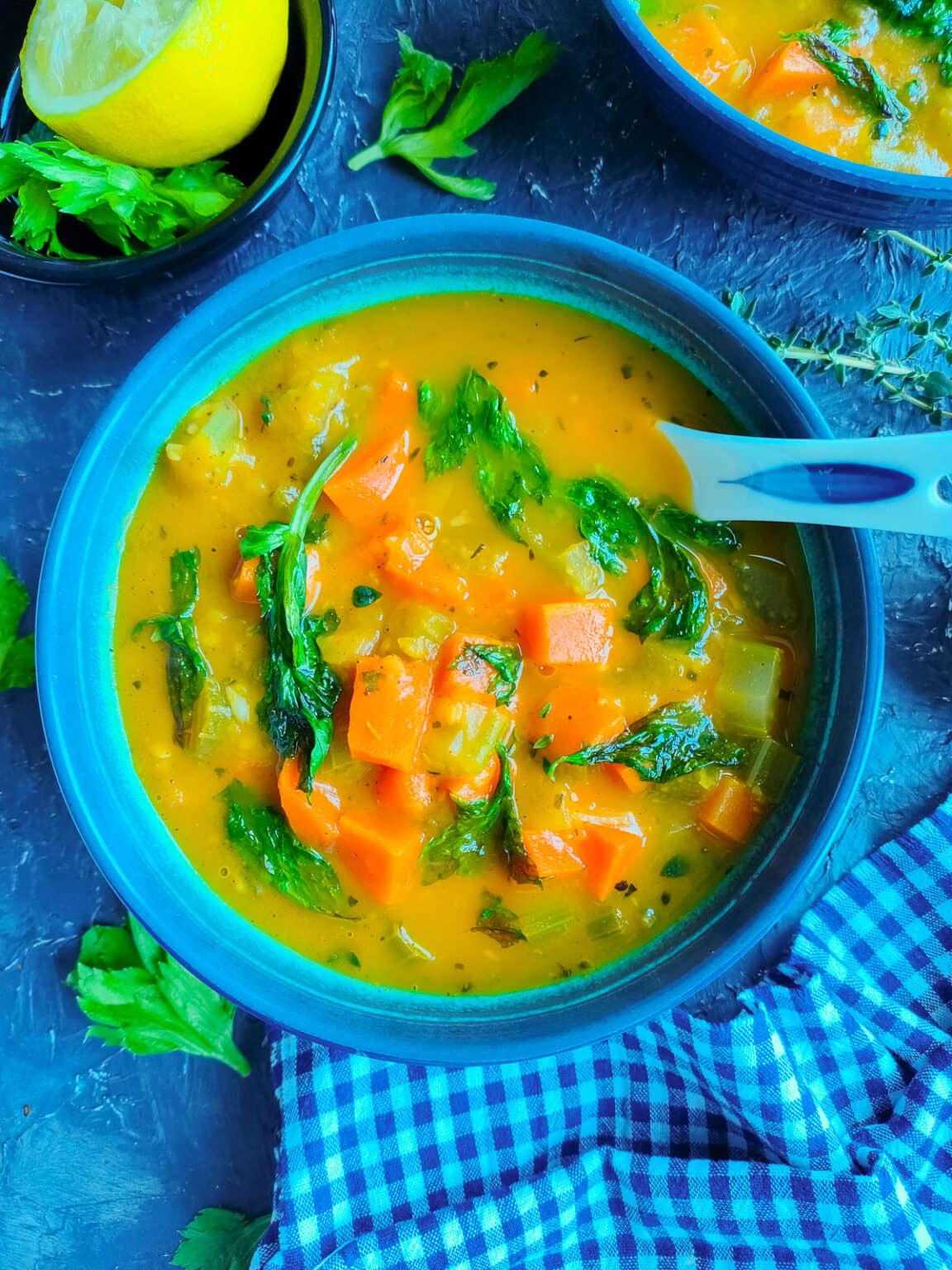 Simple Carrot And Celery Soup With Italian Seasoning - Go Healthy Ever ...