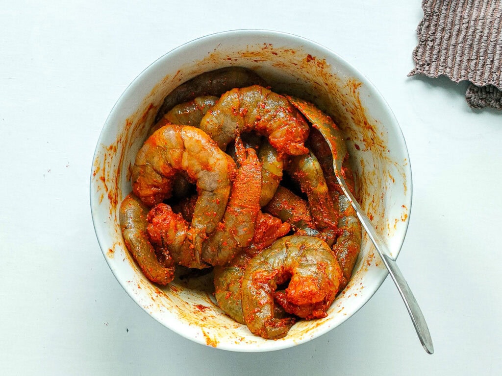 Simplified Kerala Prawn Roast (with Ghee And Coconut Oil) - Go Healthy ...